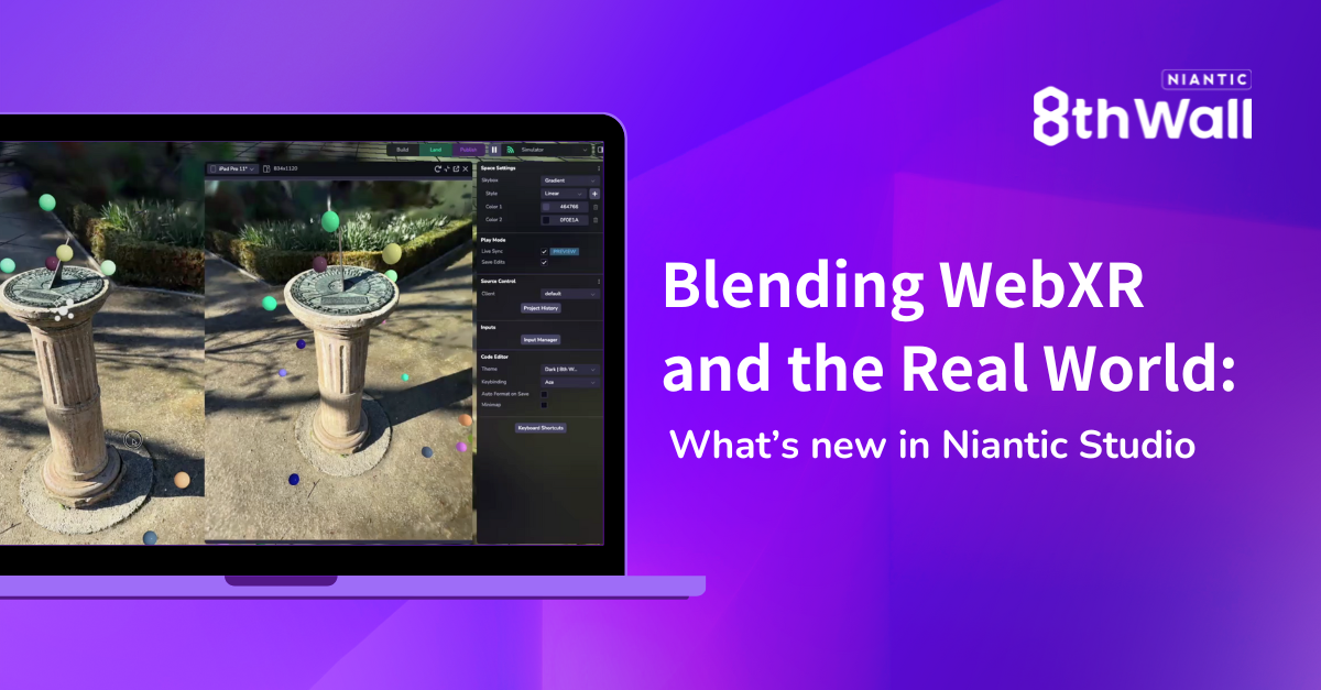 Seamlessly Blend XR and the Real World: Introducing Gaussian Splat Support in Studio | 8th Wall